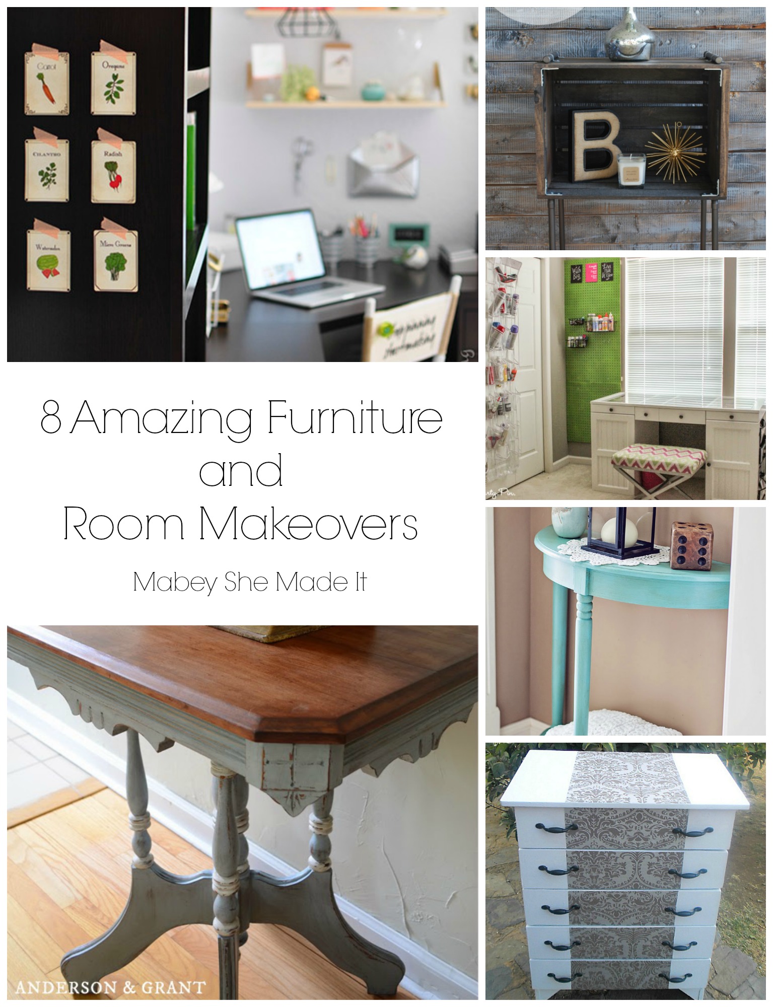 8 Amazing Furniture And Room Makeovers Mabey She Made It